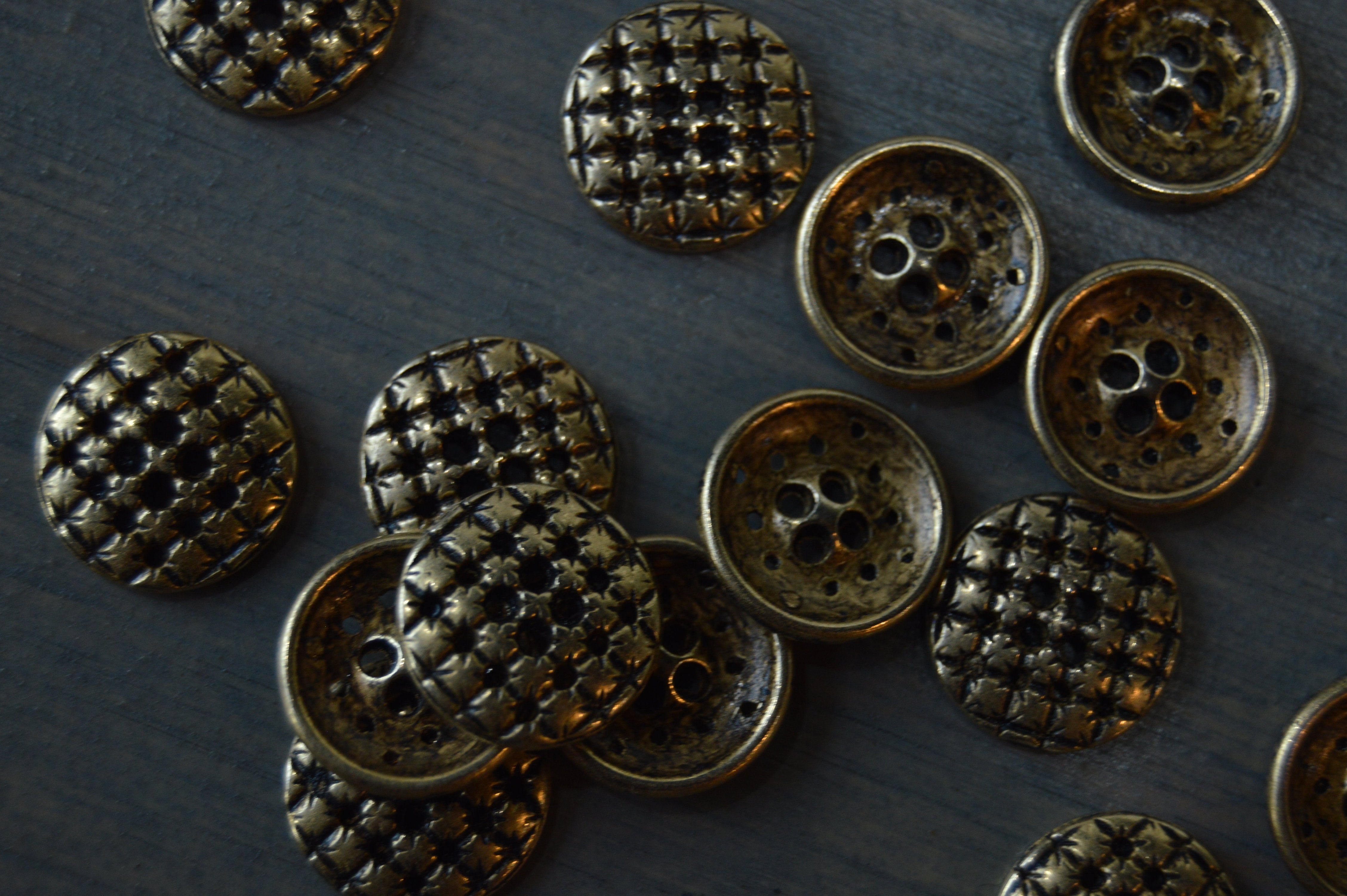 Steampunk Buttons (5/8") | Salt Lake Sewciety