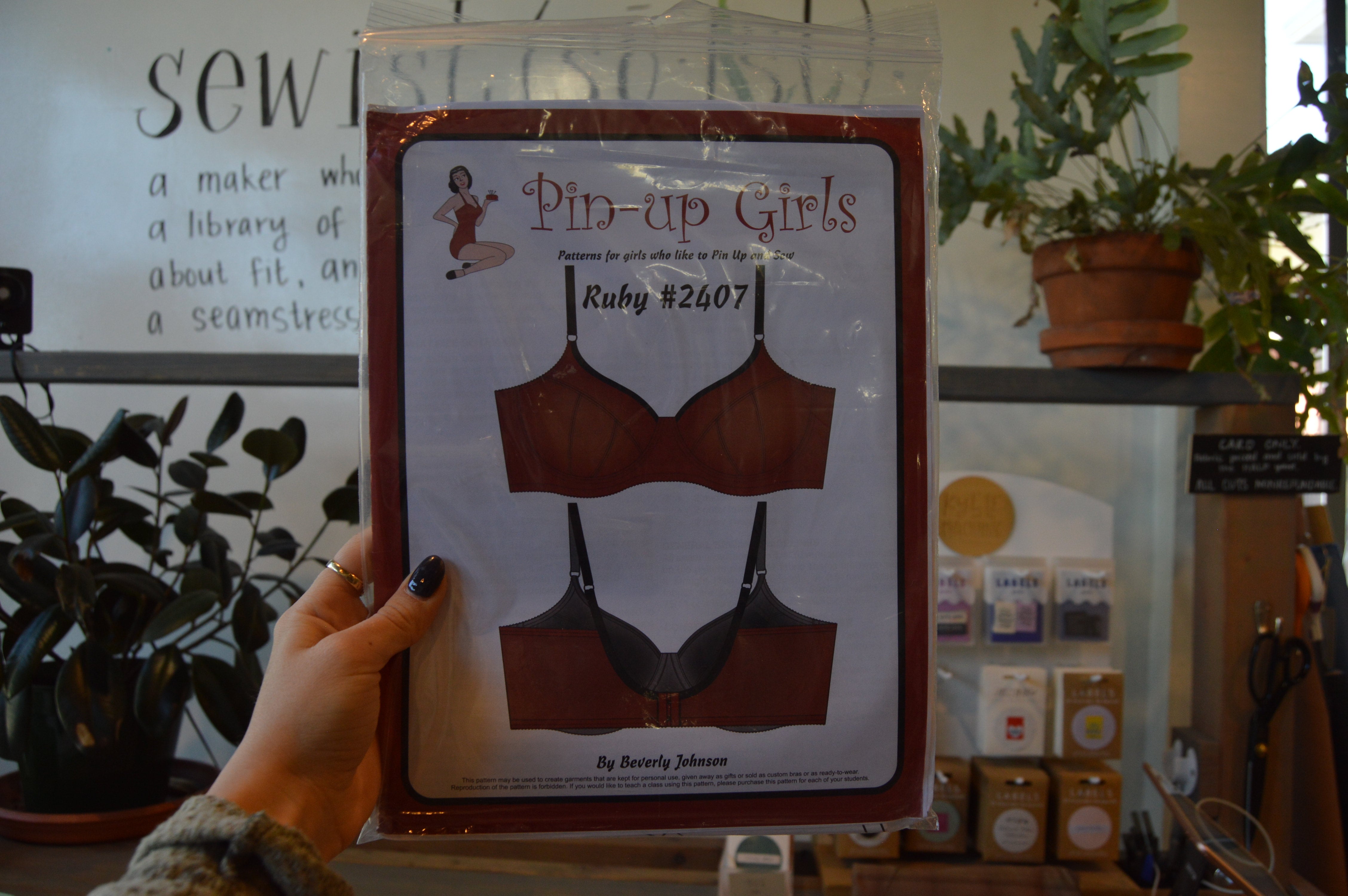 Pin-Up Girls Pattern | Ruby Bra | Salt Lake Sewciety