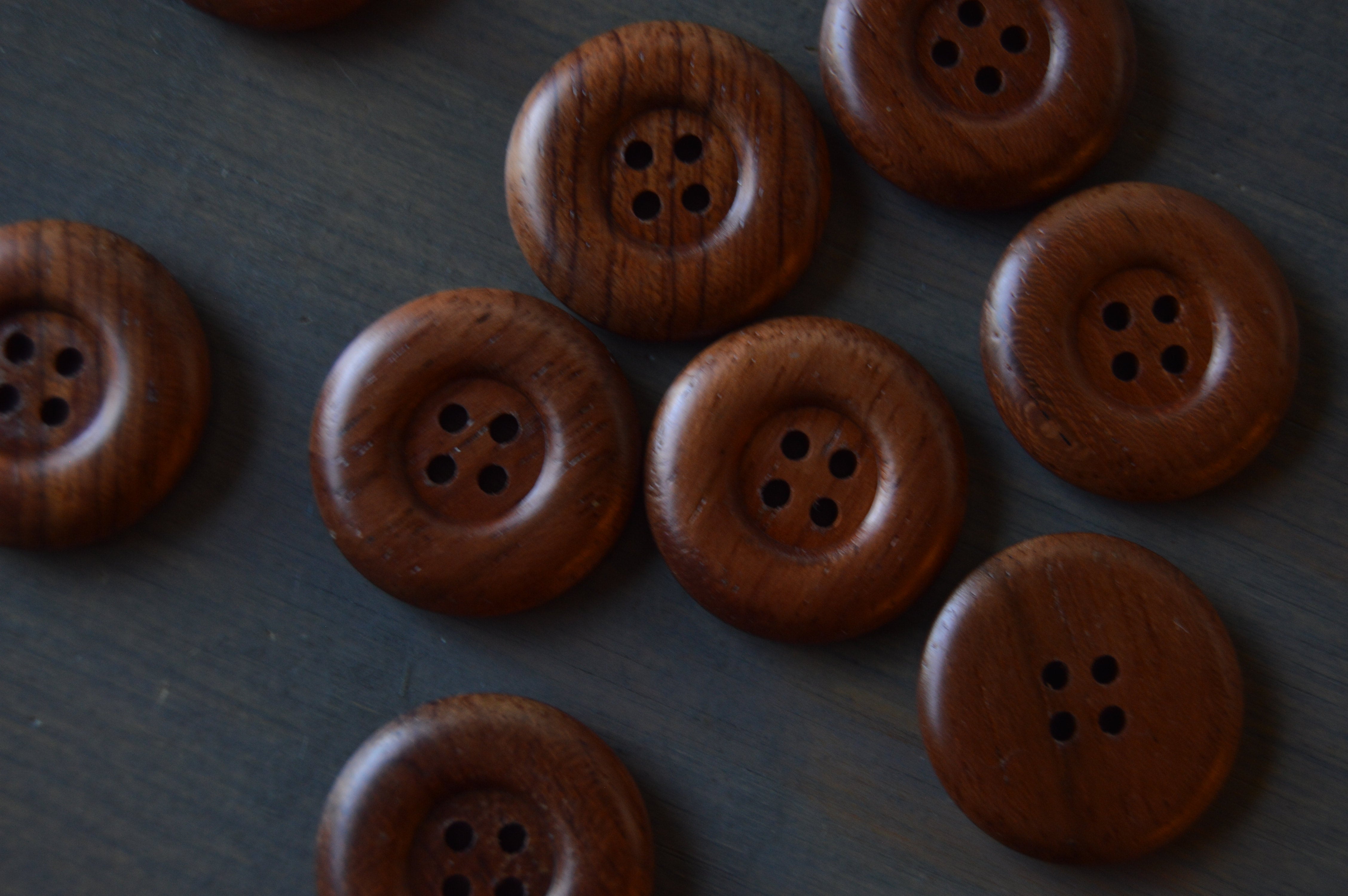 Maple Wood Buttons (1") | Salt Lake Sewciety