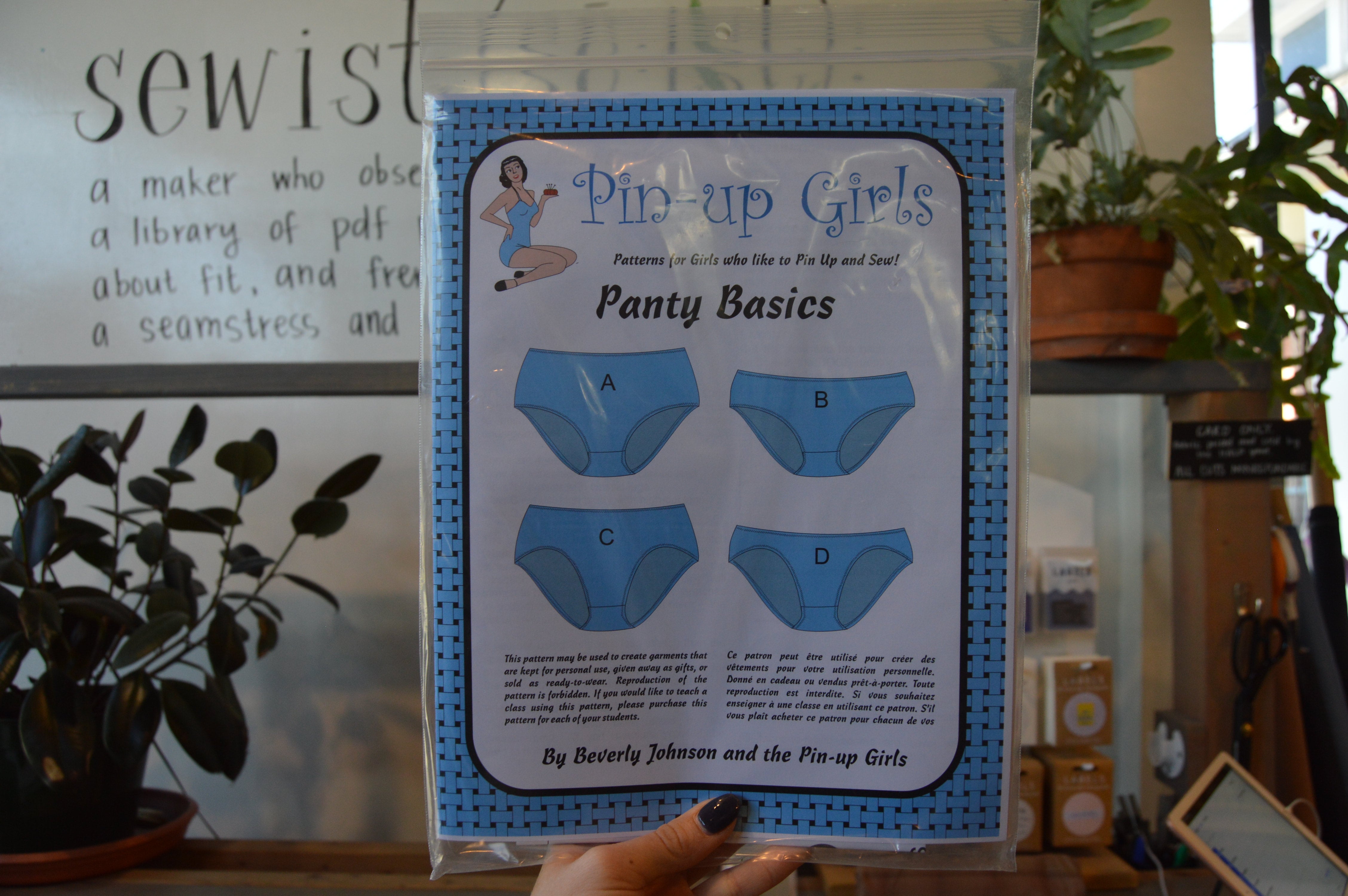 Pin-Up Girls Pattern | Panty Basics | Salt Lake Sewciety