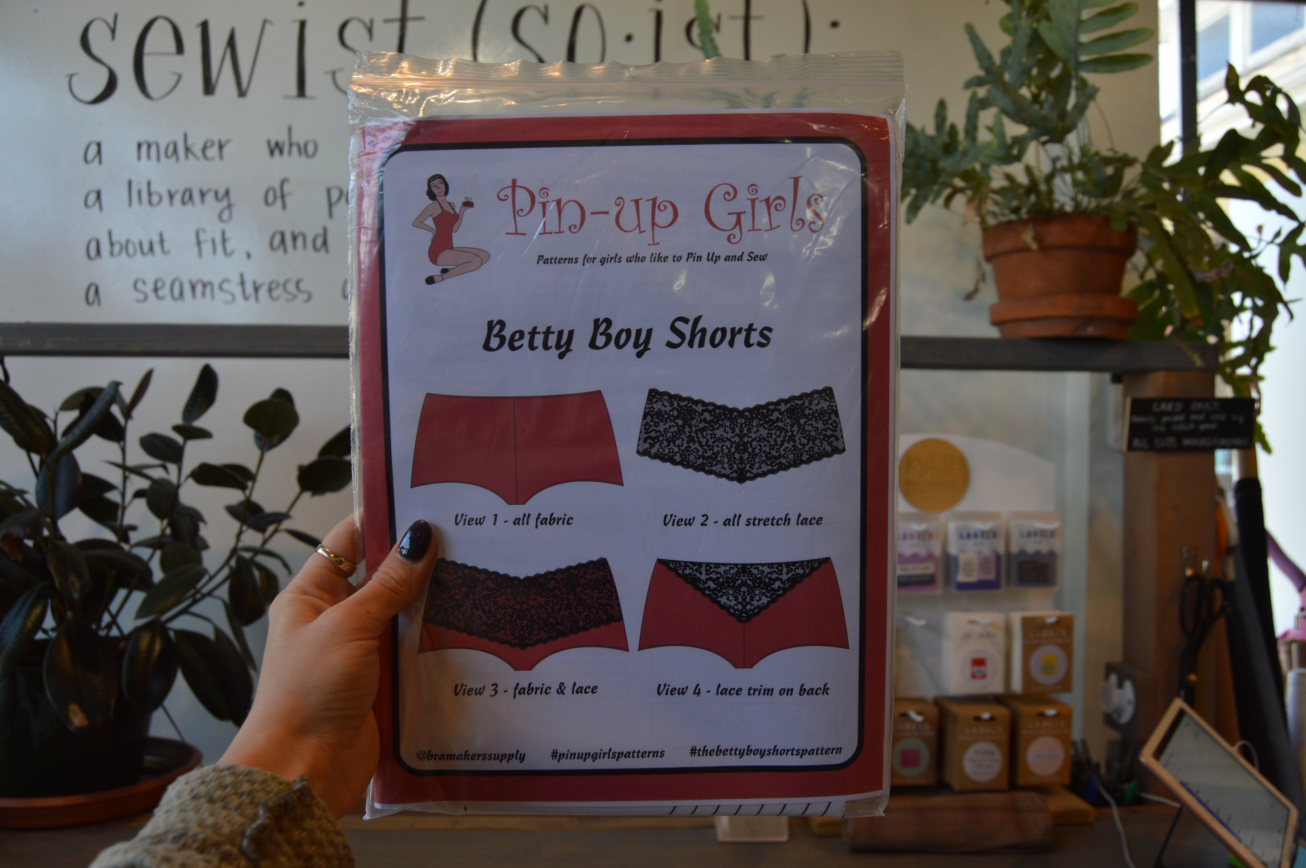 Pin-Up Girls Pattern | Betty Boy Shorts | Salt Lake Sewciety