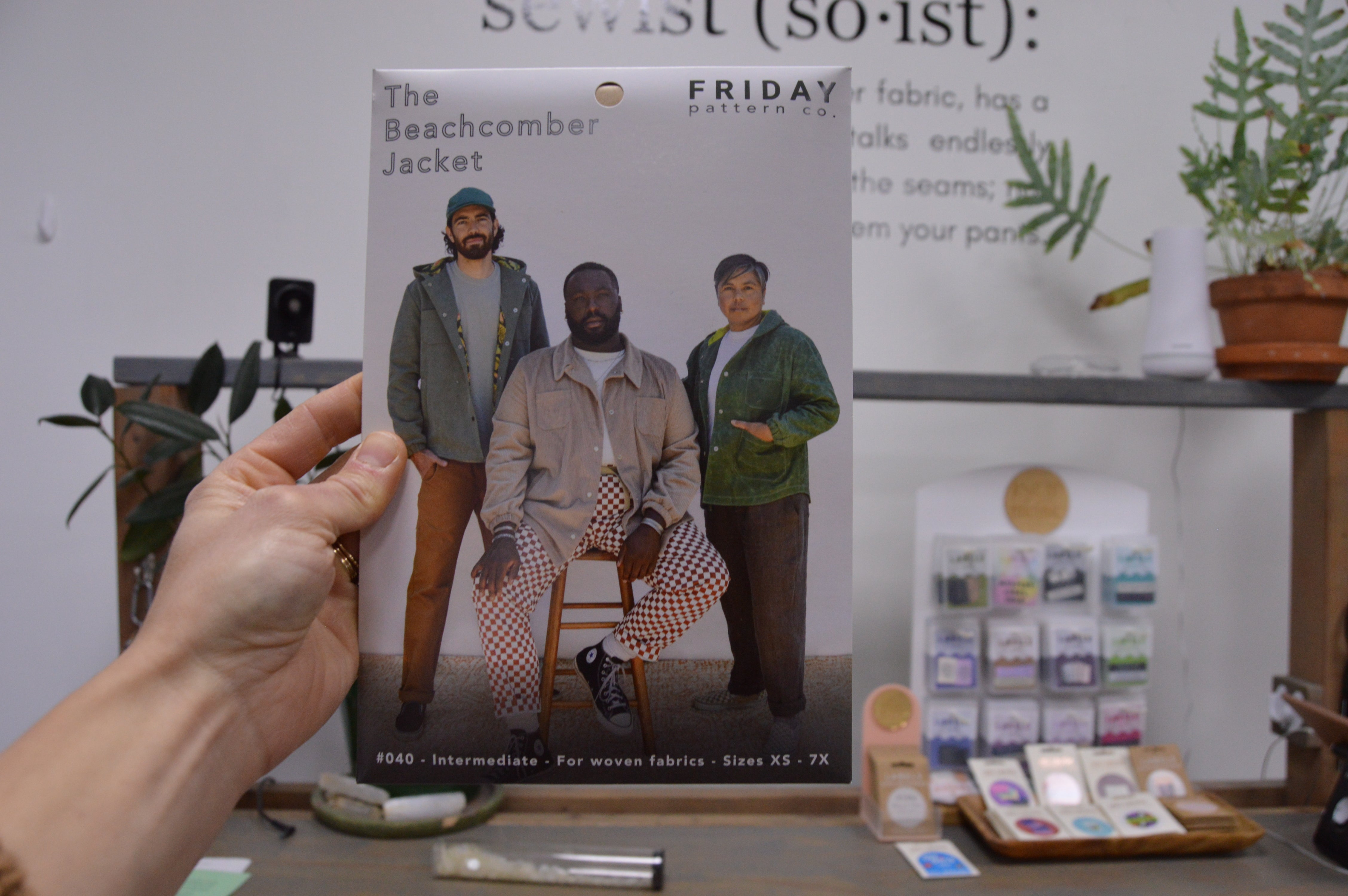 Beachcomber Jacket Paper Pattern | Friday Pattern Co | Salt Lake Sewciety