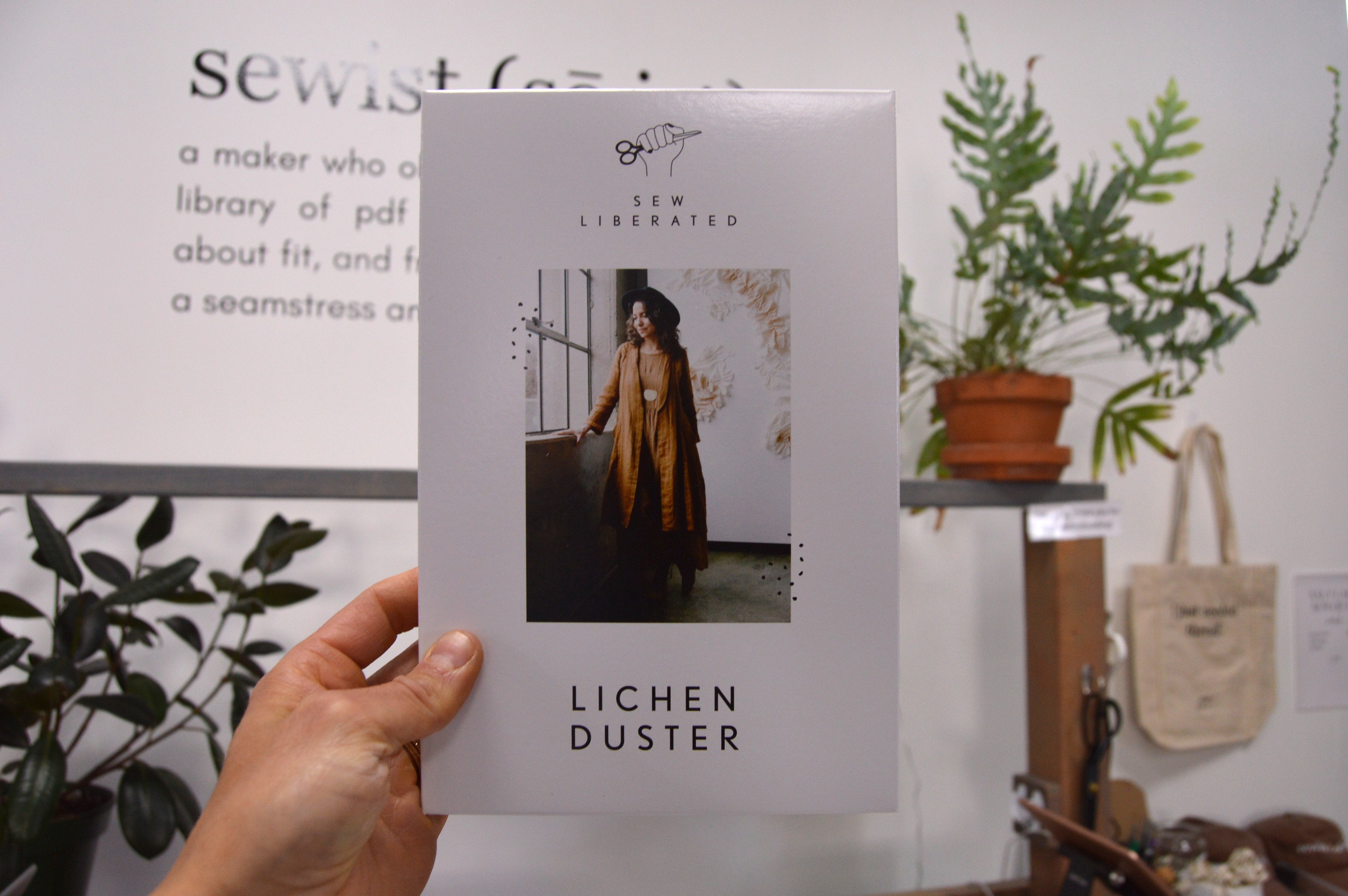 Lichen Duster Paper Pattern | Sew Liberated | Salt Lake Sewciety