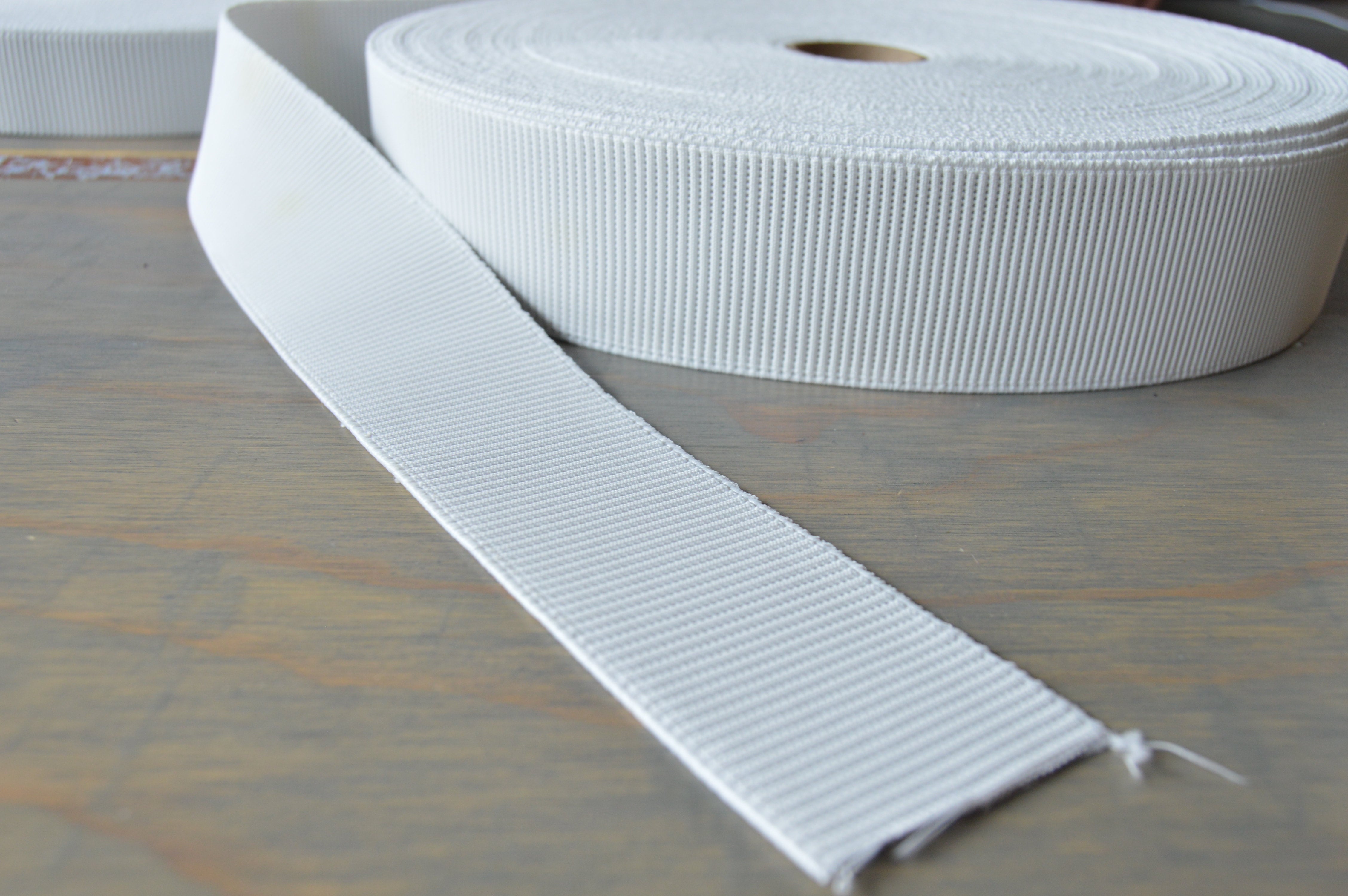 Ribbed Non-Roll Elastic | 2" | Salt Lake Sewciety