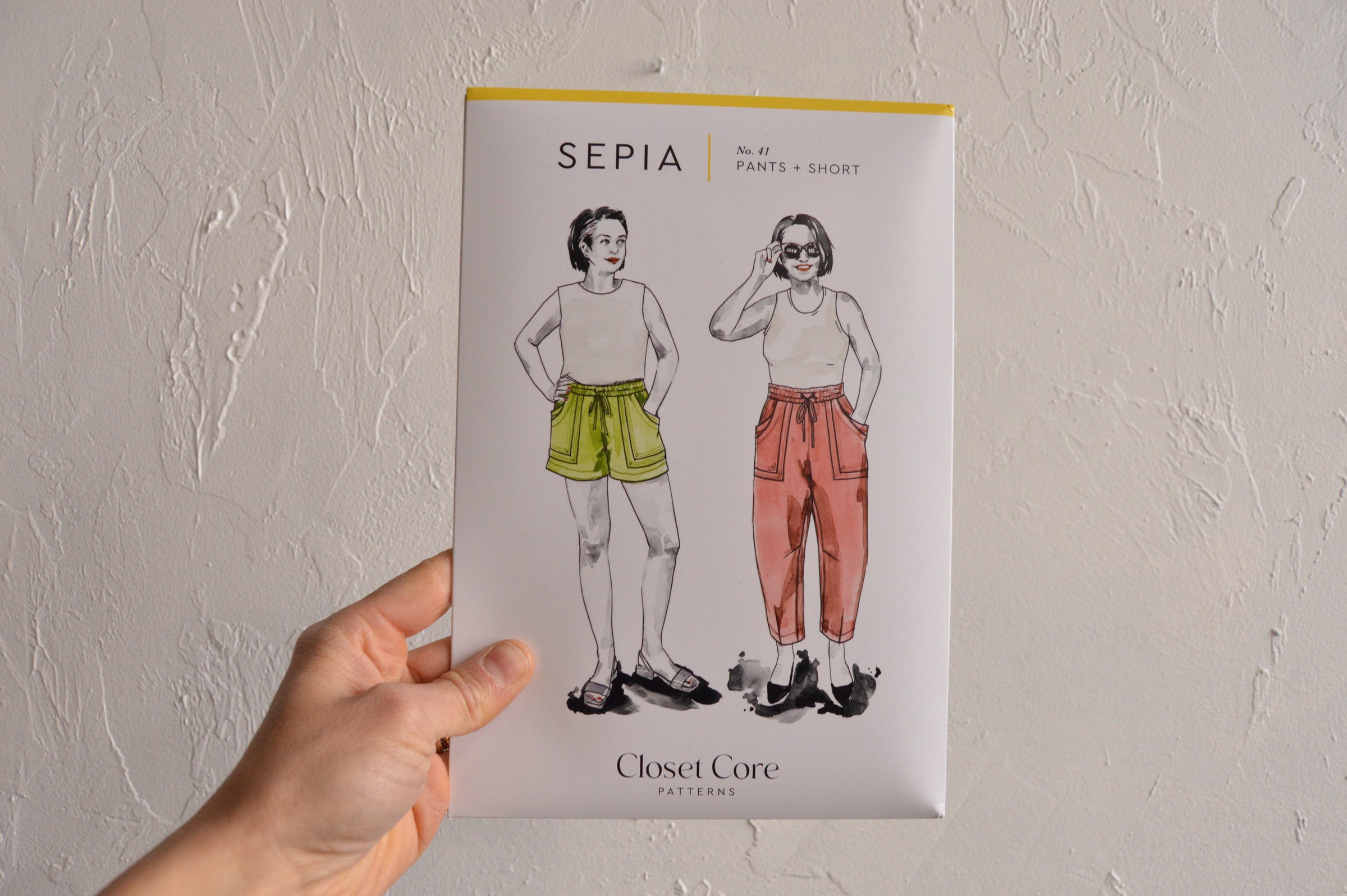 Sepia Pants + Shorts Paper Pattern | Closet Core | Salt Lake Sewciety
