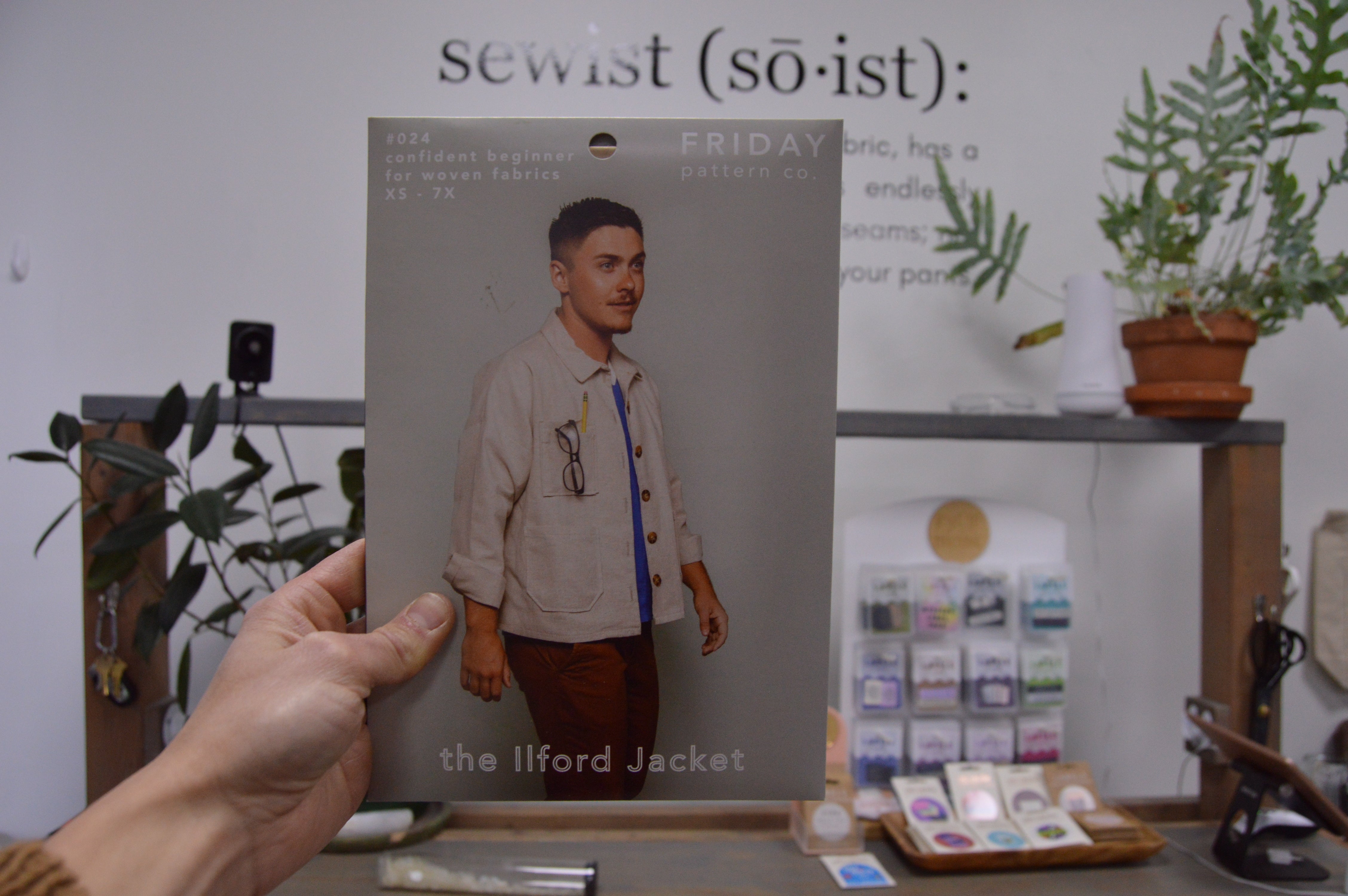 Ilford Jacket Paper Pattern | Friday Pattern Company | Salt Lake Sewciety