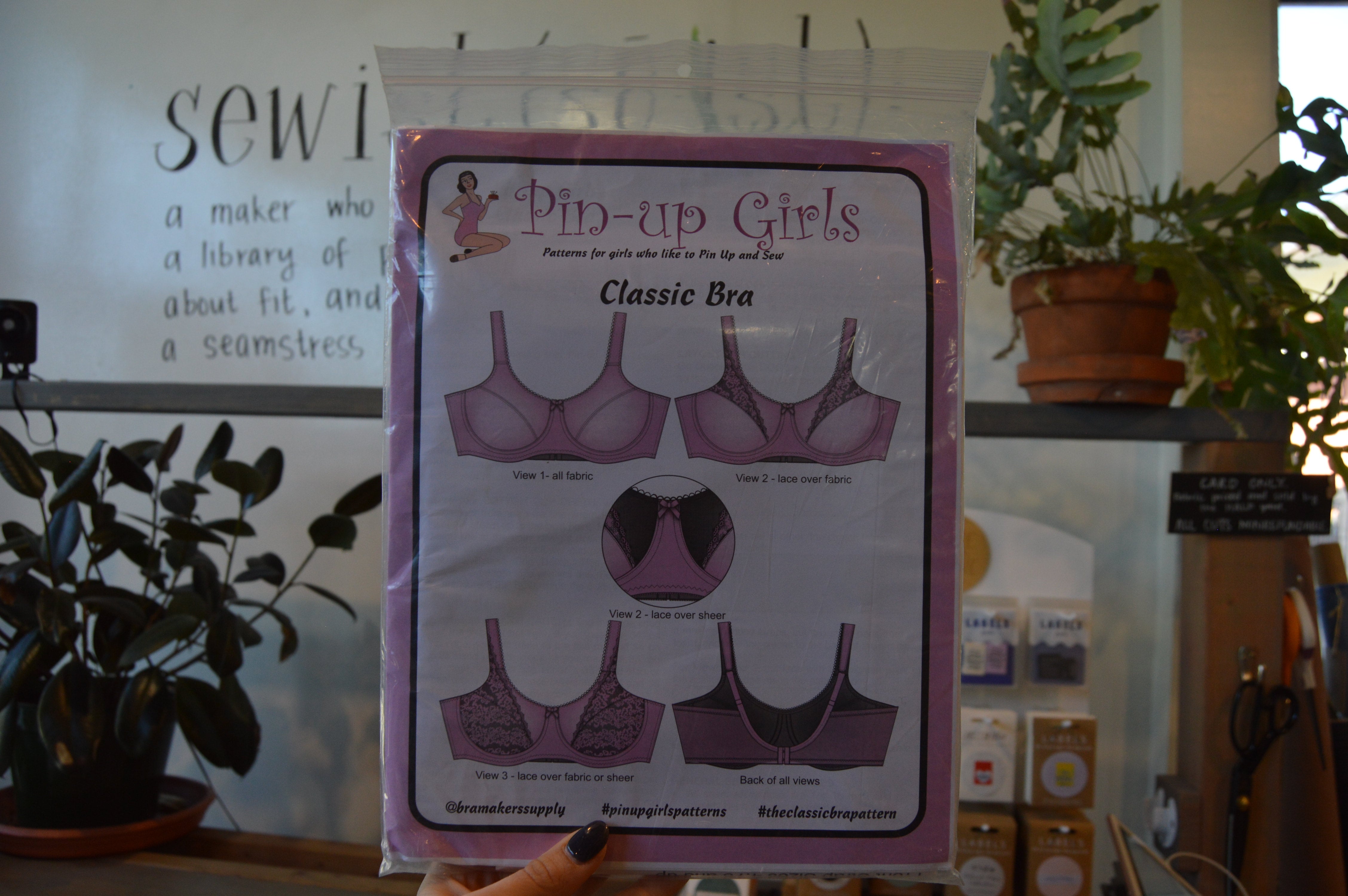 Pin-Up Girls Pattern | Classic Bra | Salt Lake Sewciety