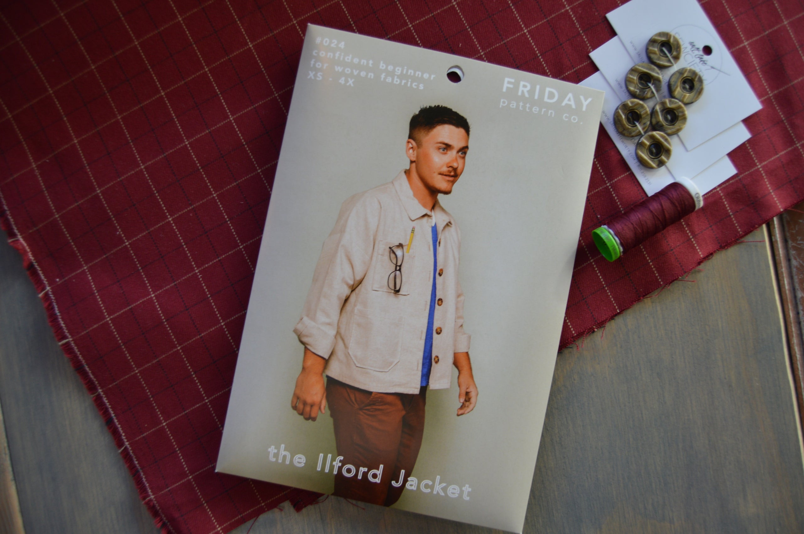 Ilford Jacket Paper Pattern | Friday Pattern Company | Salt Lake Sewciety