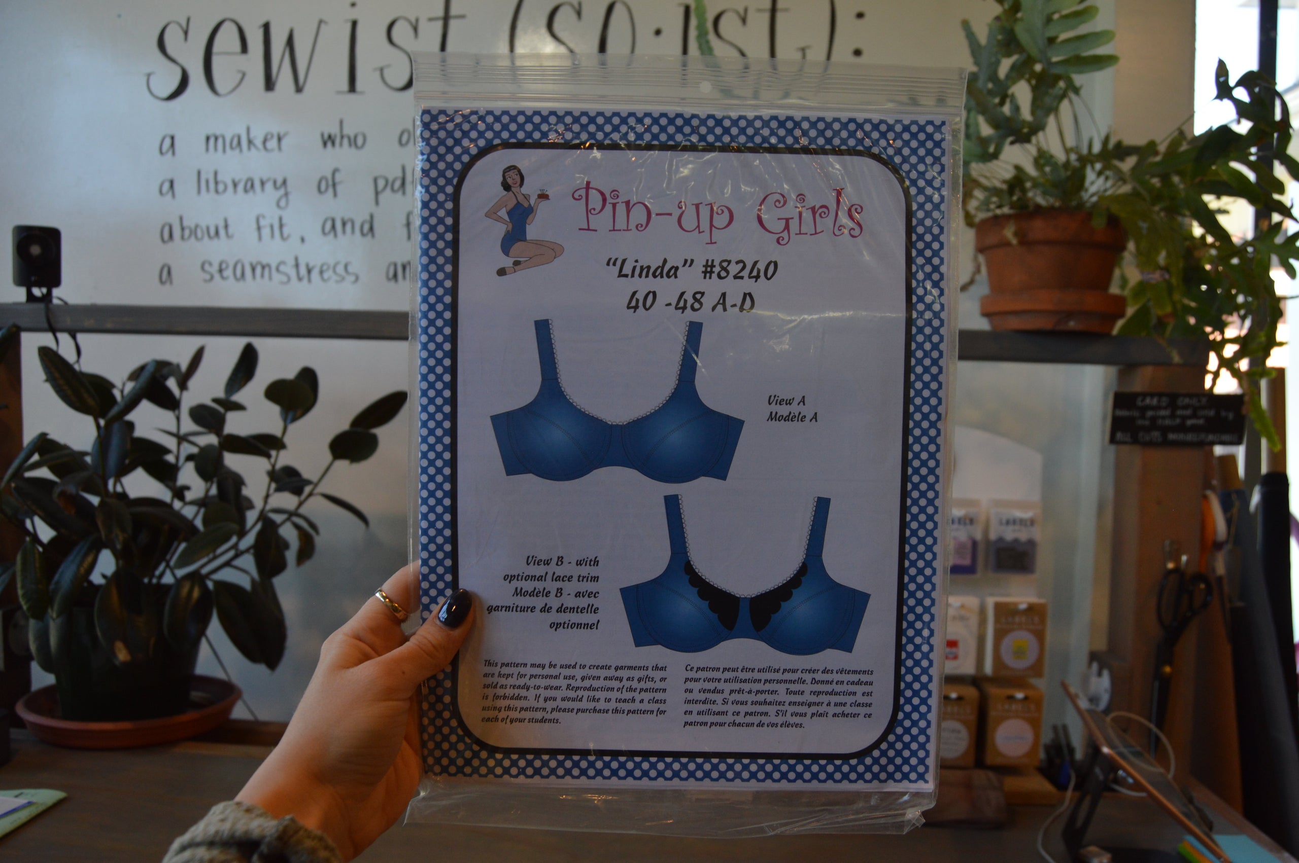 Pin-Up Girls Pattern | Linda Bra | Salt Lake Sewciety