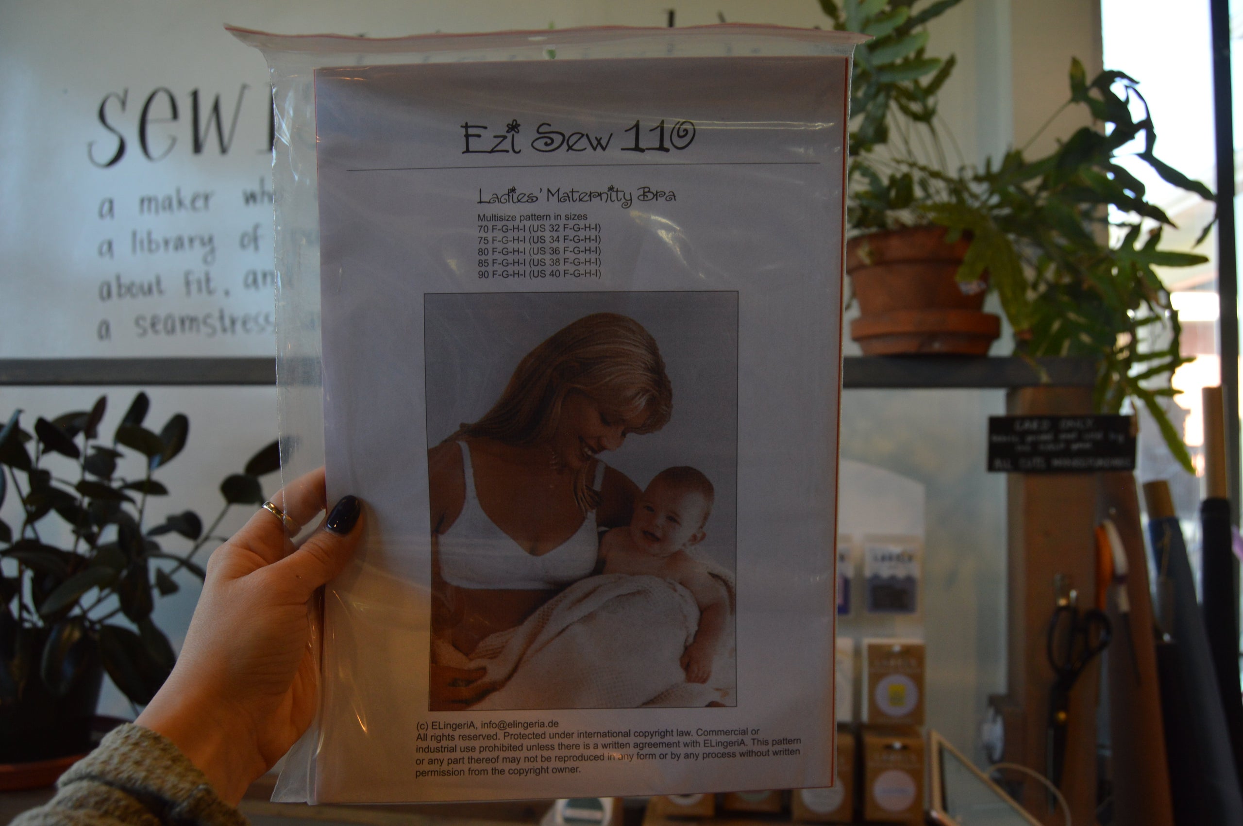 EZ Sew 109 | Ladies Maternity Bra | Salt Lake Sewciety