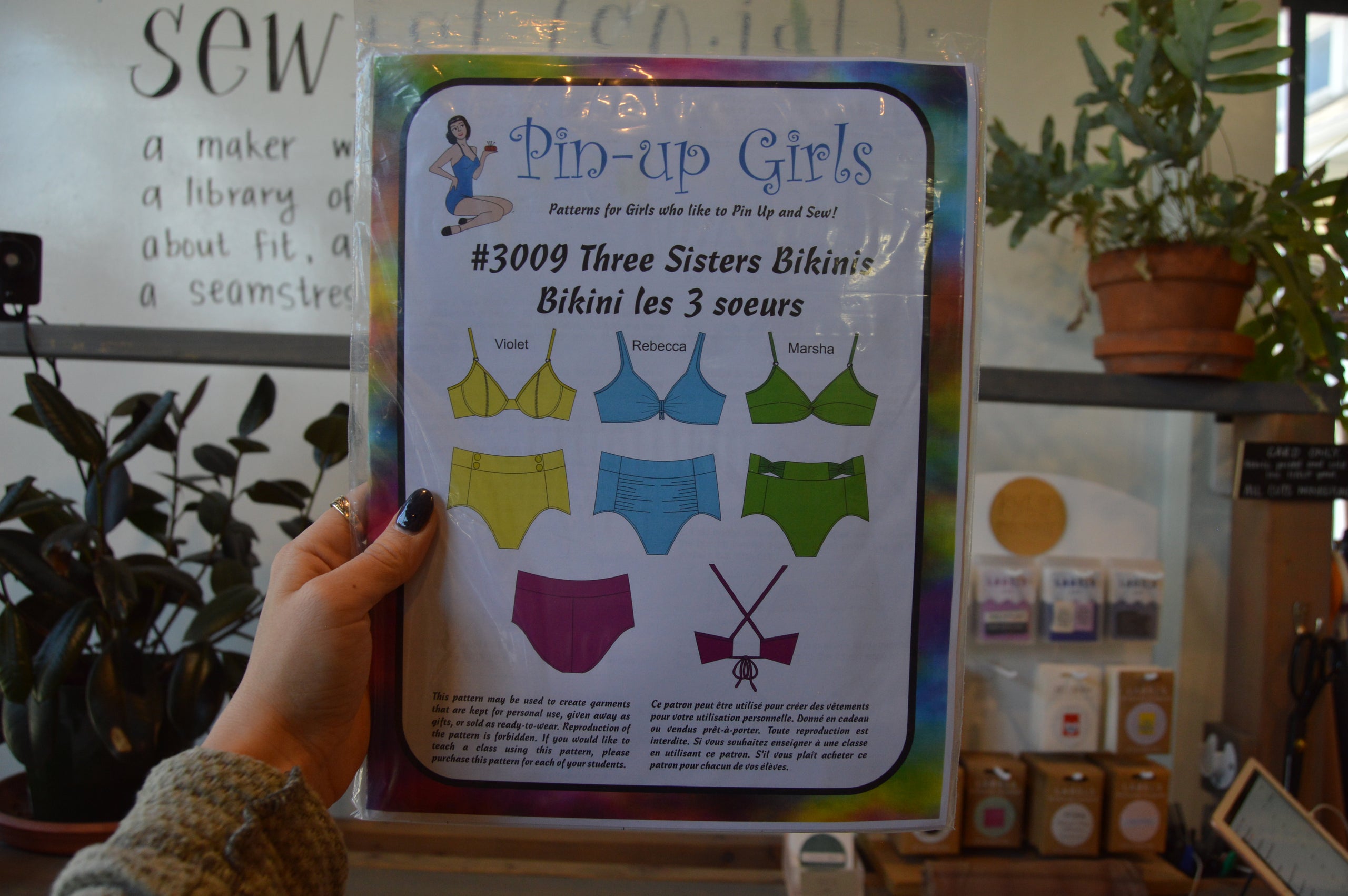 Pin-Up Girls Pattern | Three Sisters Bikinis | Salt Lake Sewciety