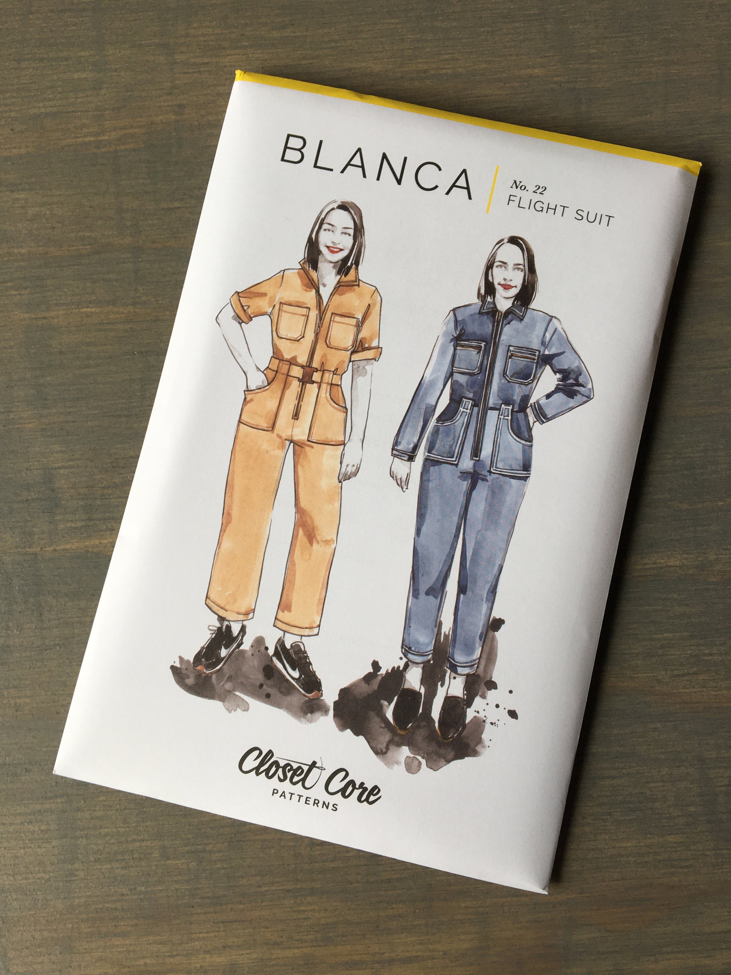 Blanca Flight Suit Pattern | Closet Core Patterns | Salt Lake Sewciety