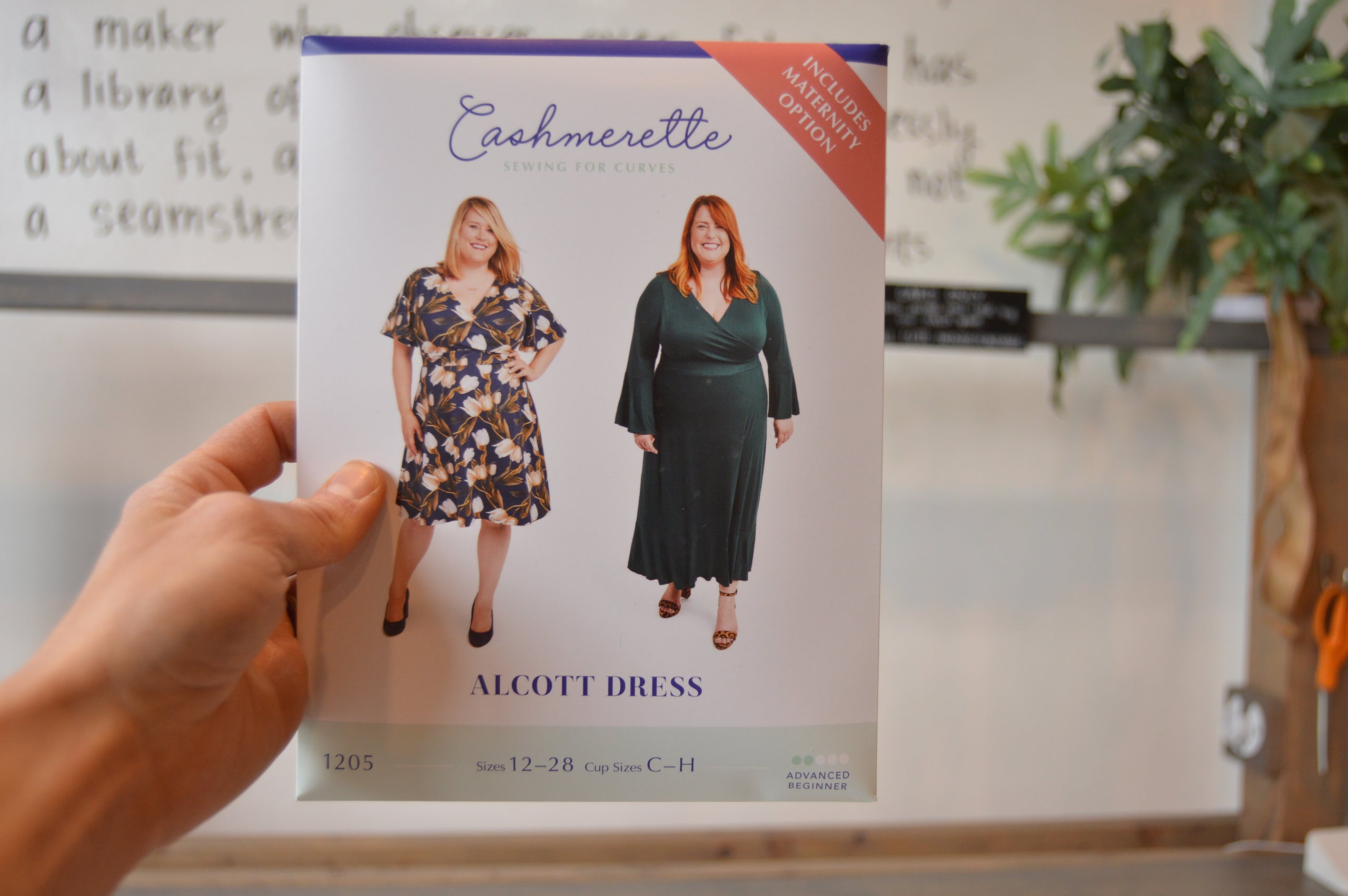 Alcott Dress Paper Pattern | Cashmerette | Salt Lake Sewciety