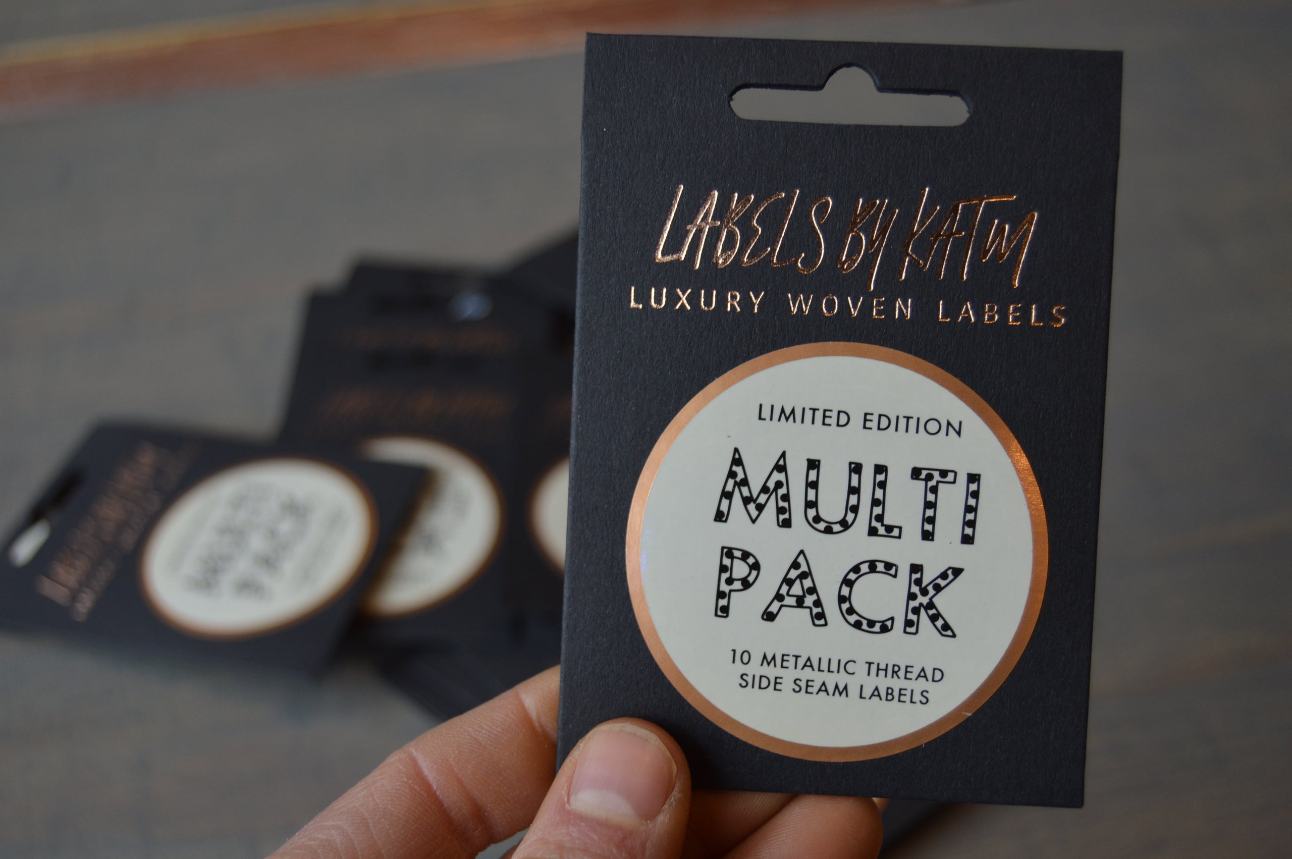 Metallic Side Seam Labels | KATM | Salt Lake Sewciety